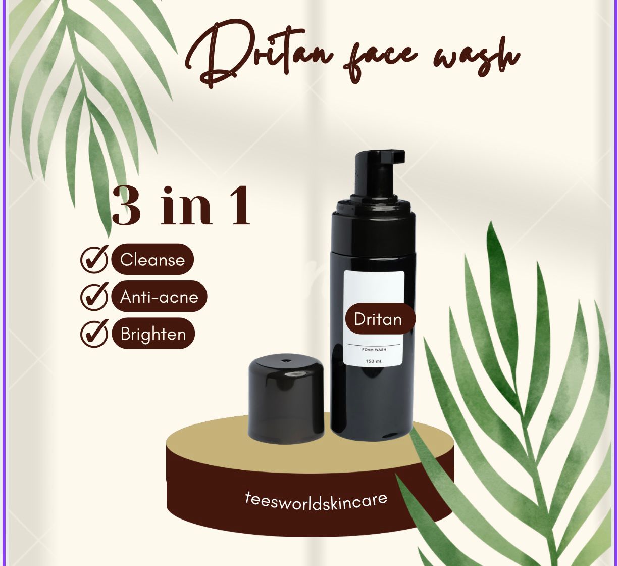Dritan Face Wash - Tees World